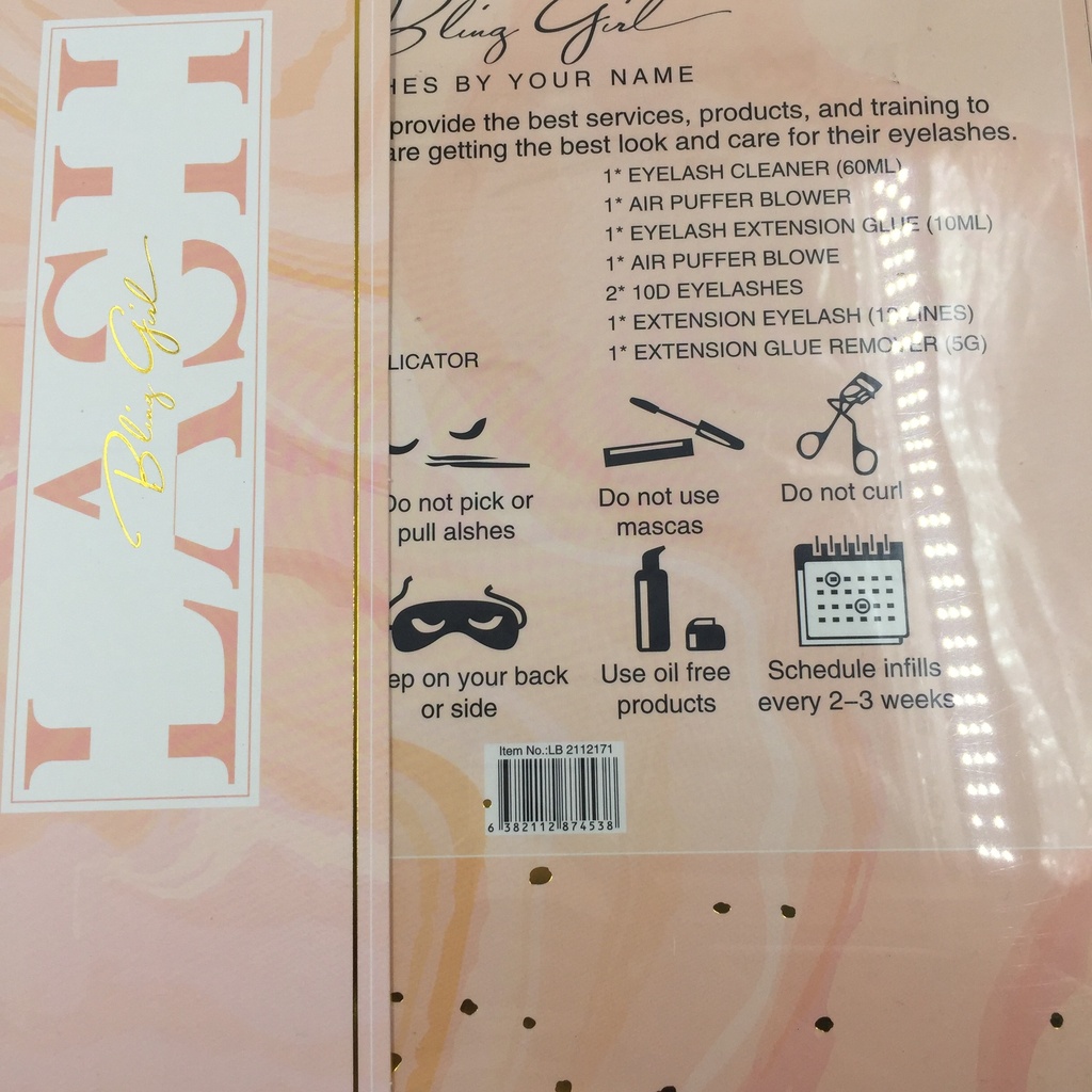 Bling Girl Ultimate Lash Kit [ S23FP126 ] | BlingGirl